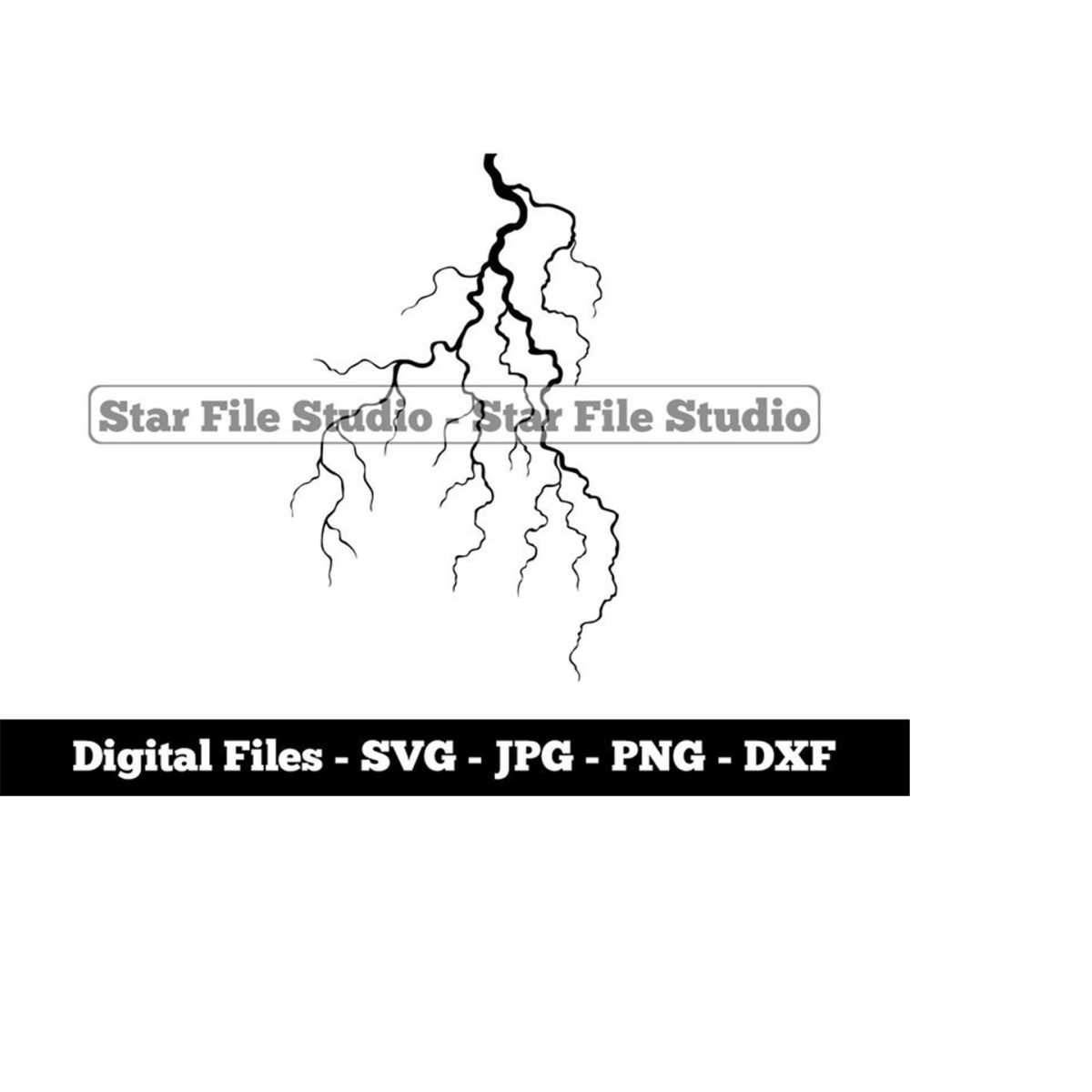 Lightning 2 Svg, Thunder Svg, Electricity Svg, Lightning Png | Inspire ...