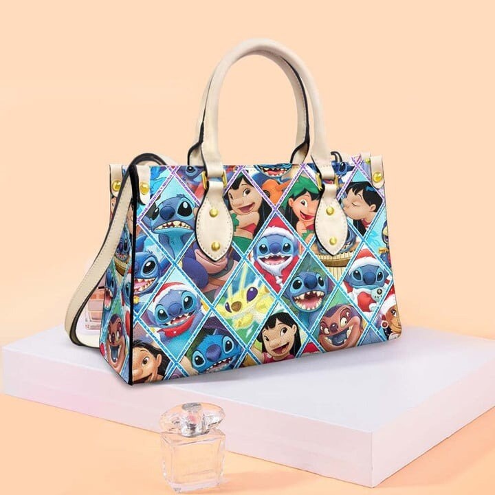 Stitch And Lilo Leather Handbag,Stitch Cute Handbag,Stitch L | Inspire ...
