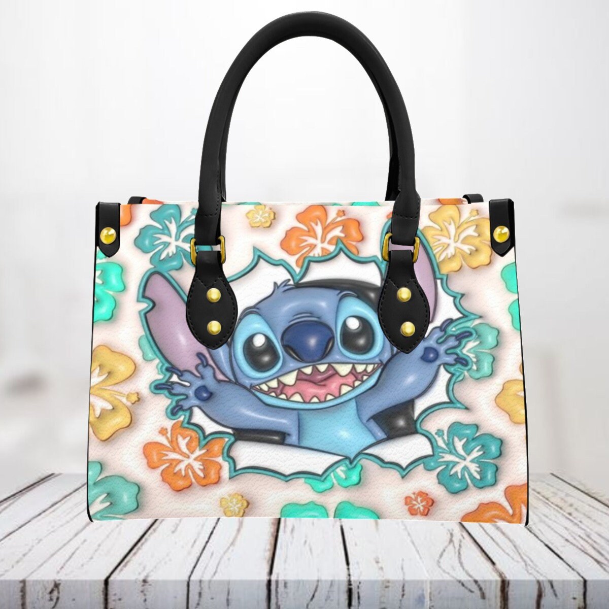 Stitch Leather Bags,Lilo and Stitch, Stitch Lovers HandBag | Inspire Uplift