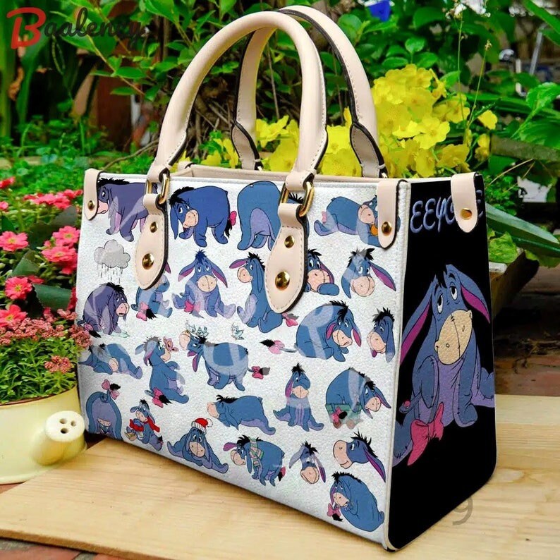 Winnie The Pooh Eeyore Leather Bags,Eeyore Lovers HandBag,Ee | Inspire ...