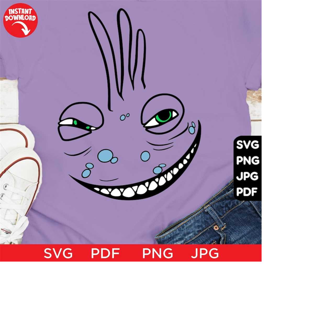 Randall Face Vector Svg, Monsters Inc SVG Disneyworld mike B - Inspire ...