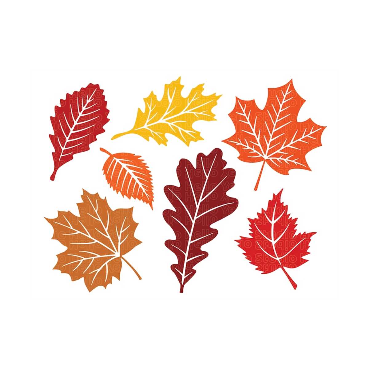 Fall Leaves Svg, Fall svg, Fall leaf svg bundle, Fall png, d - Inspire ...