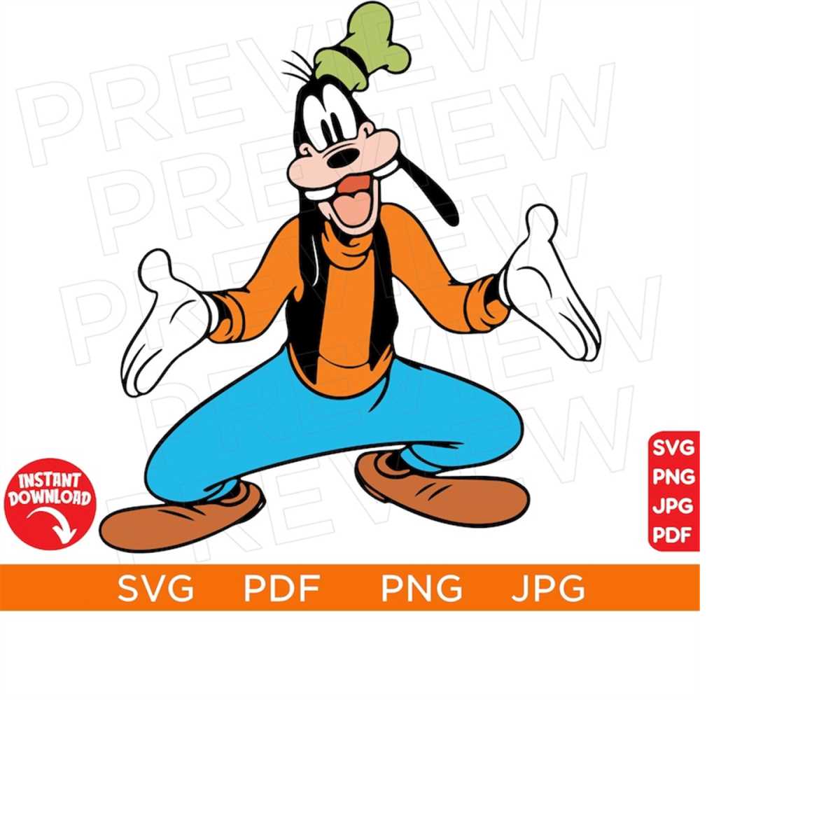 Goofy Vector Svg, Goofy Ears SVG Mouse png, Disneyland ears - Inspire ...