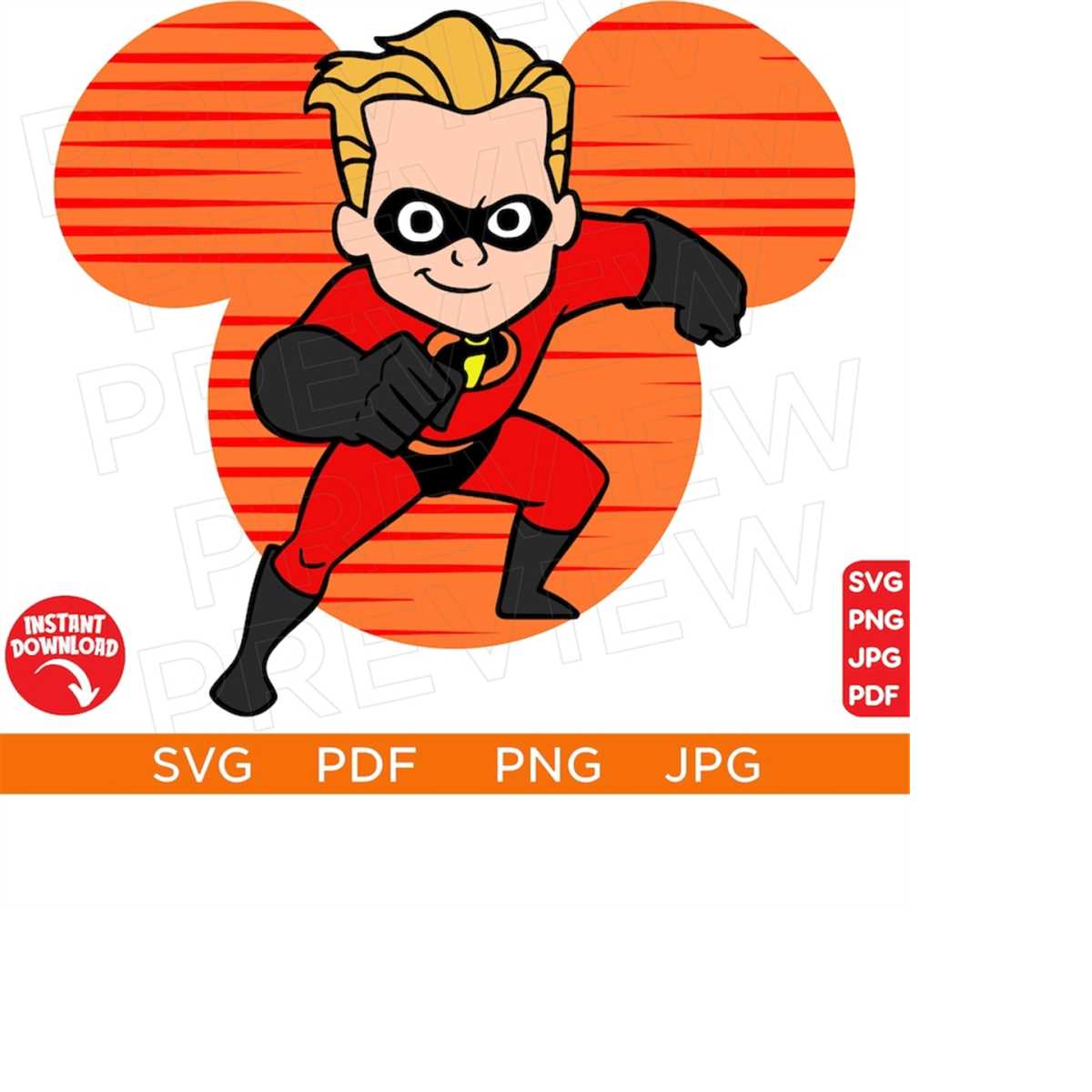 Dash Parr SVG The incredibles SVG, Disneyworld Svg Disneylan - Inspire ...
