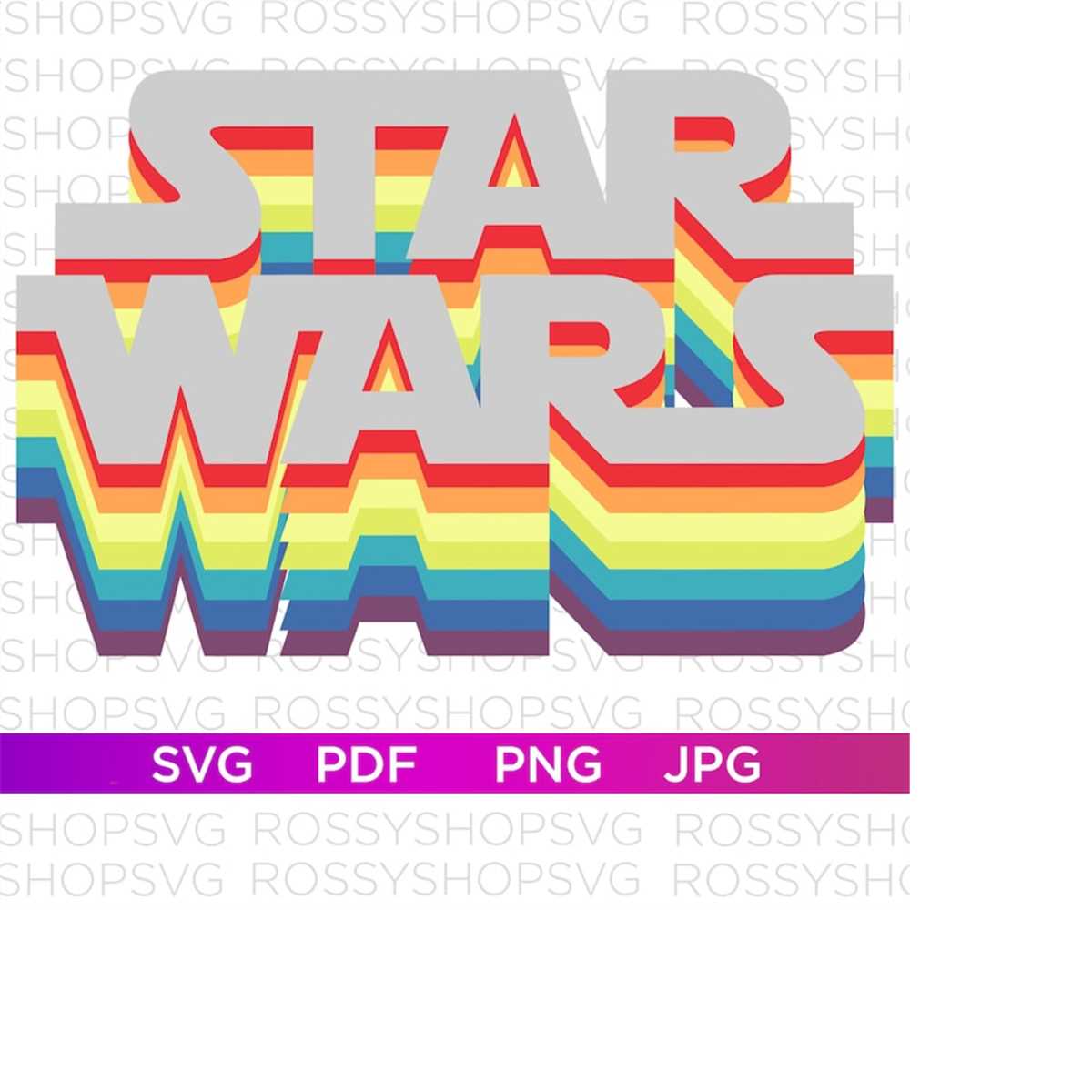 Star Wars Colors SVG Ears Clipart Silhouette , Vector file , - Inspire ...