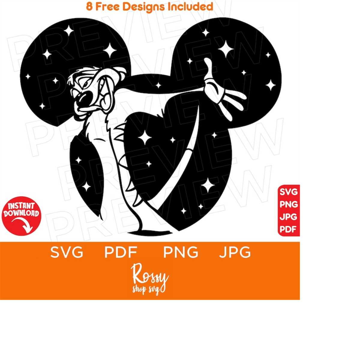 Meerkat Mouse Head, Cut file Cricut, Family Vacation Svg, Fa - Inspire ...