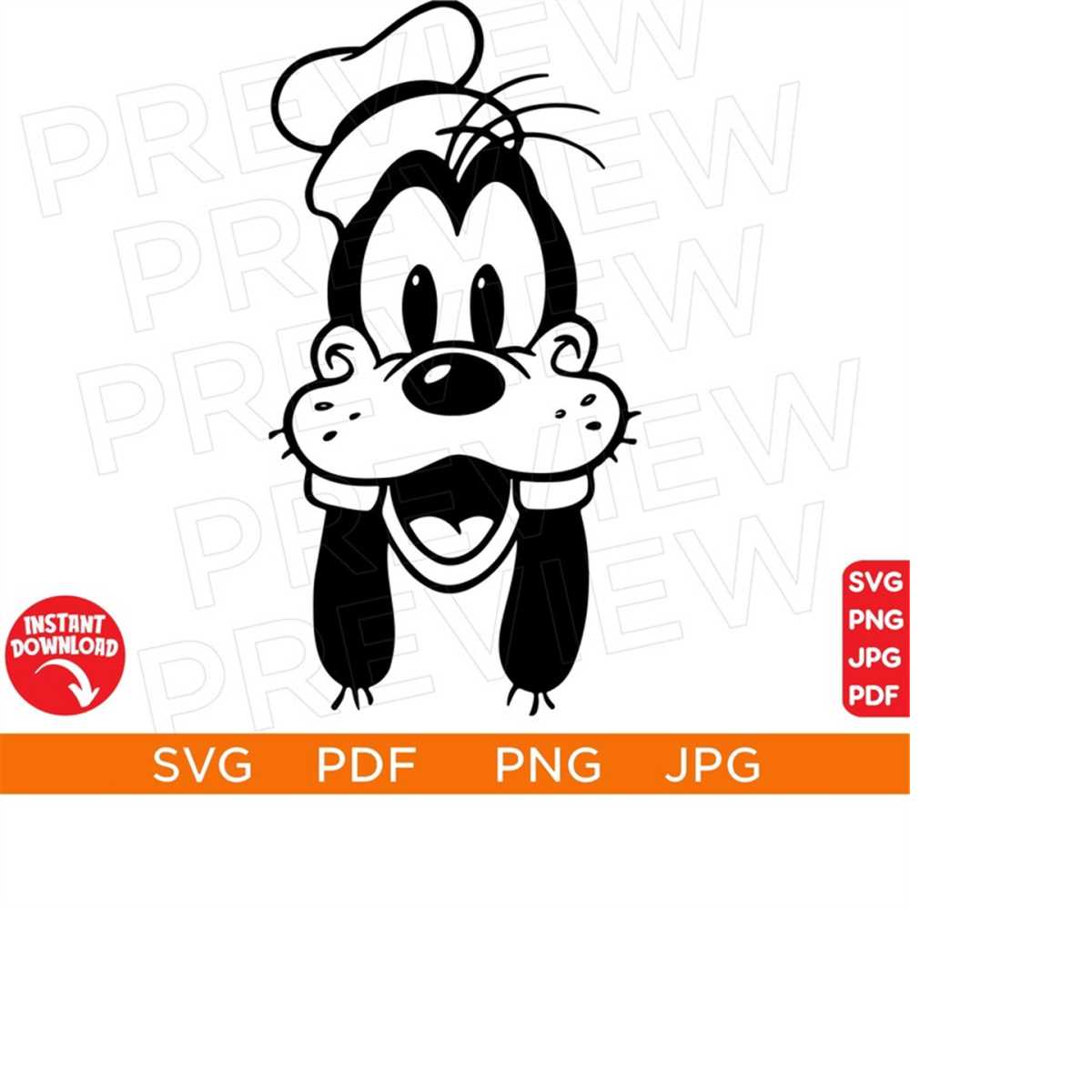 Goofy Vector Svg, Goofy Ears SVG Mouse png, Disneyland ears - Inspire ...