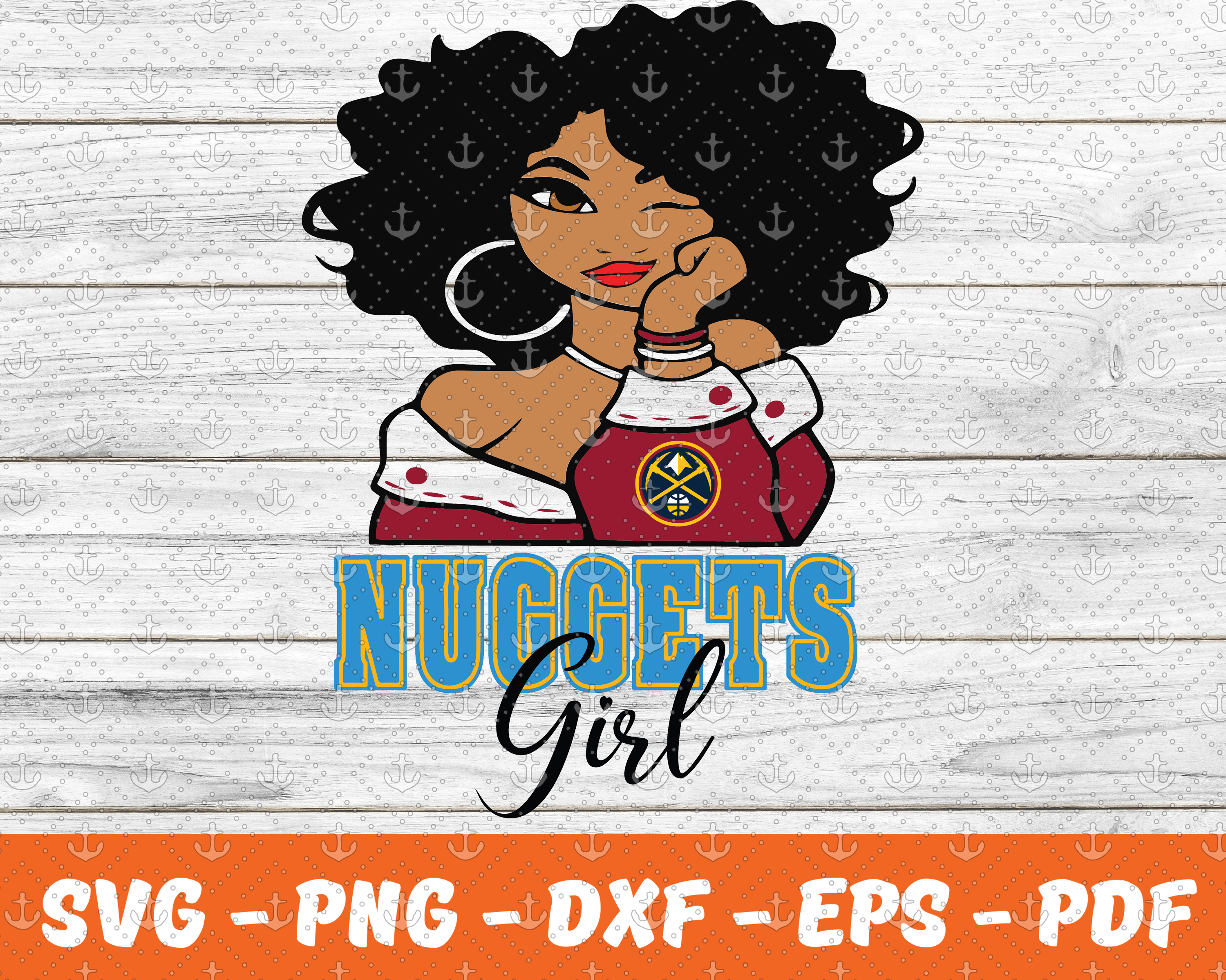 Denver Nuggets Black Queen Svg, Denver Nuggets Svg, Nuggets - Inspire ...