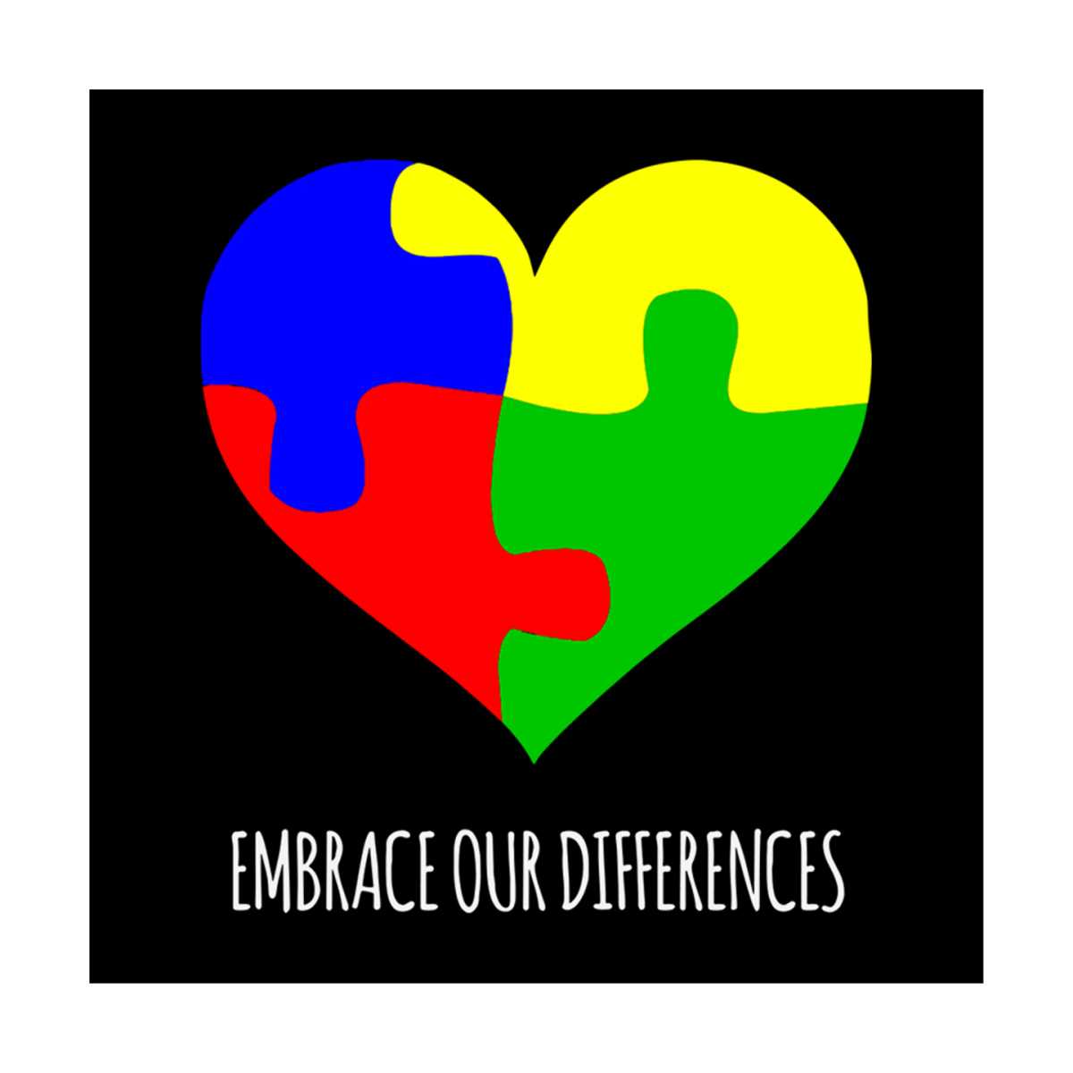 Embrace Our Differences Svg, Autism Svg, Awareness Day Svg, - Inspire ...