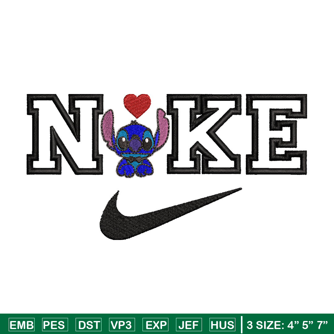 Nike Stitch cute embroidery design, Nike Stitch embroidery, | Inspire ...