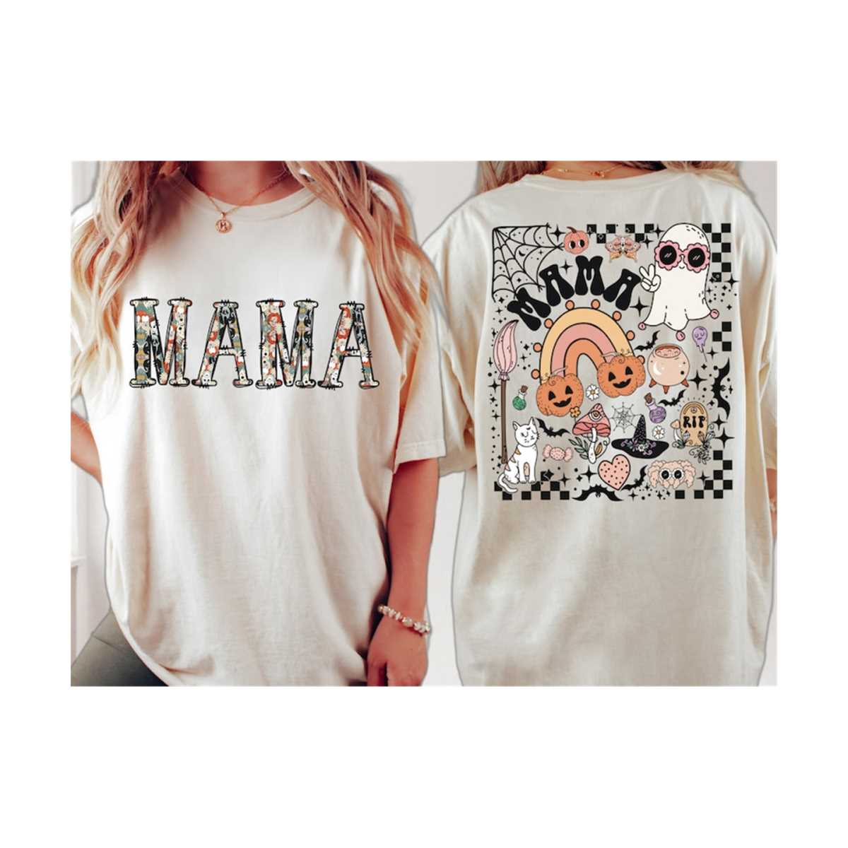 TREND Retro Halloween Mama Design, Horror Movie Characters D | Inspire ...