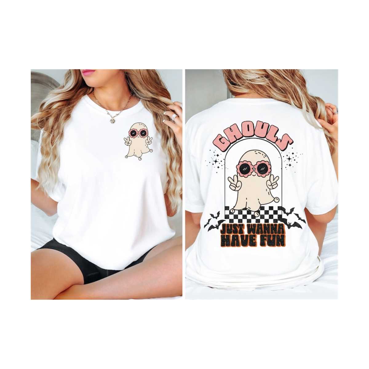 Retro Ghouls just wanna have fun Png, Halloween sublimation | Inspire ...