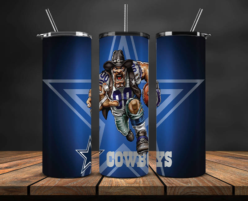 Dallas Cowboys Tumbler Wrap ,Football Wraps ,Mascot Nfl Tumb | Inspire ...
