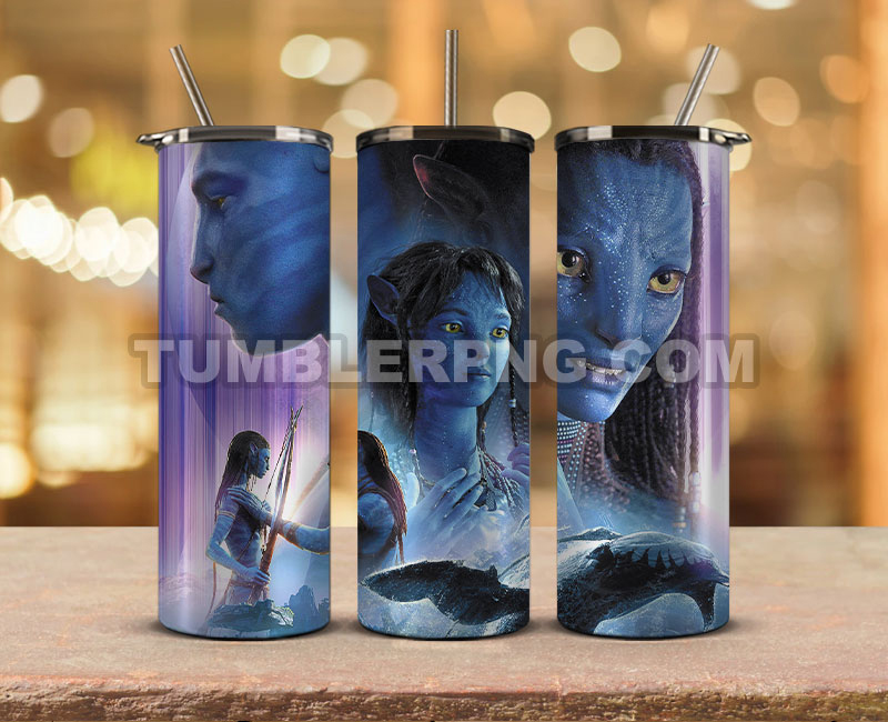 Avatar Tumbler Wrap,Avatar 20oz Tumbler Png, Skinny Tumbler - Inspire ...