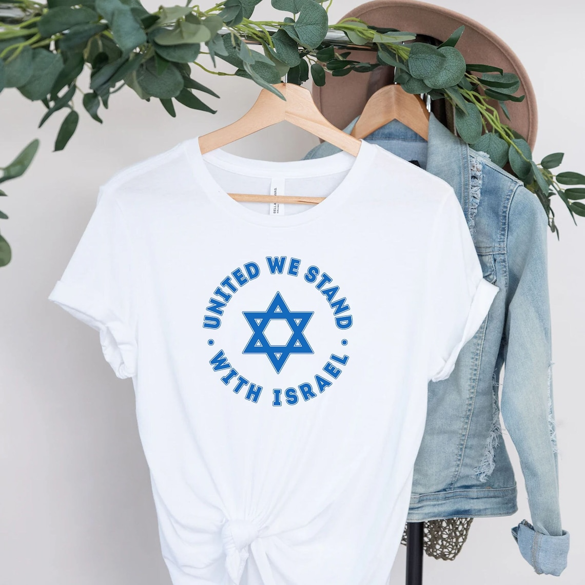 I Stand With Israel Sweatshirt, Jewish Sweater, Israeli Swea - Inspire ...