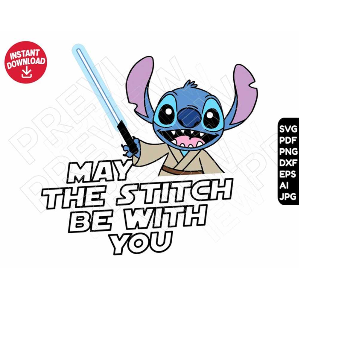 Stitch SVG stars png dxf clipart , cut file layered by color - Inspire ...