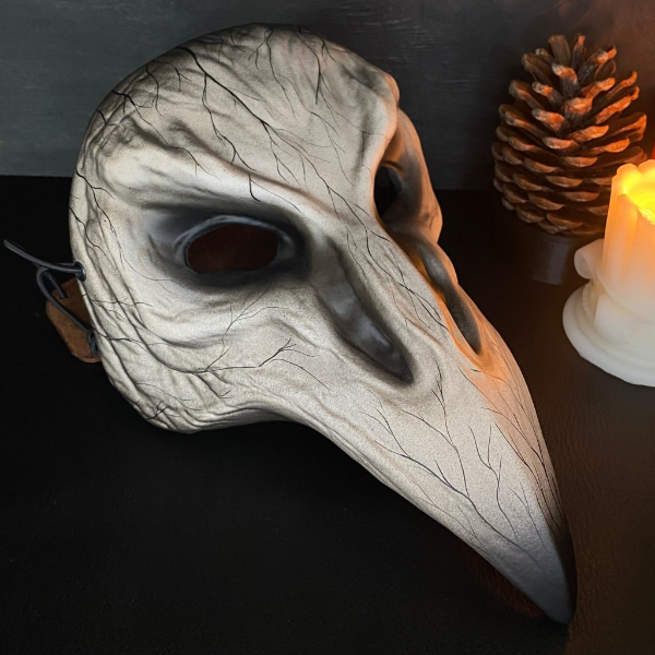 Crow mask: Japanese Karasu Tengu mask Wearable - Inspire Uplift