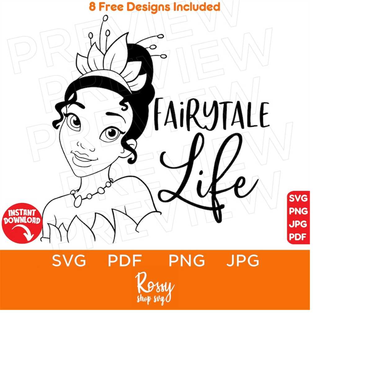 Fairytale Life Princess, Cut file Cricut Family Vacation Svg - Inspire ...