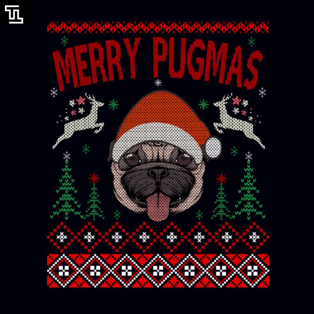 Merry Pugmas pugly chrismtas, Christmas PNG Download | Inspire Uplift