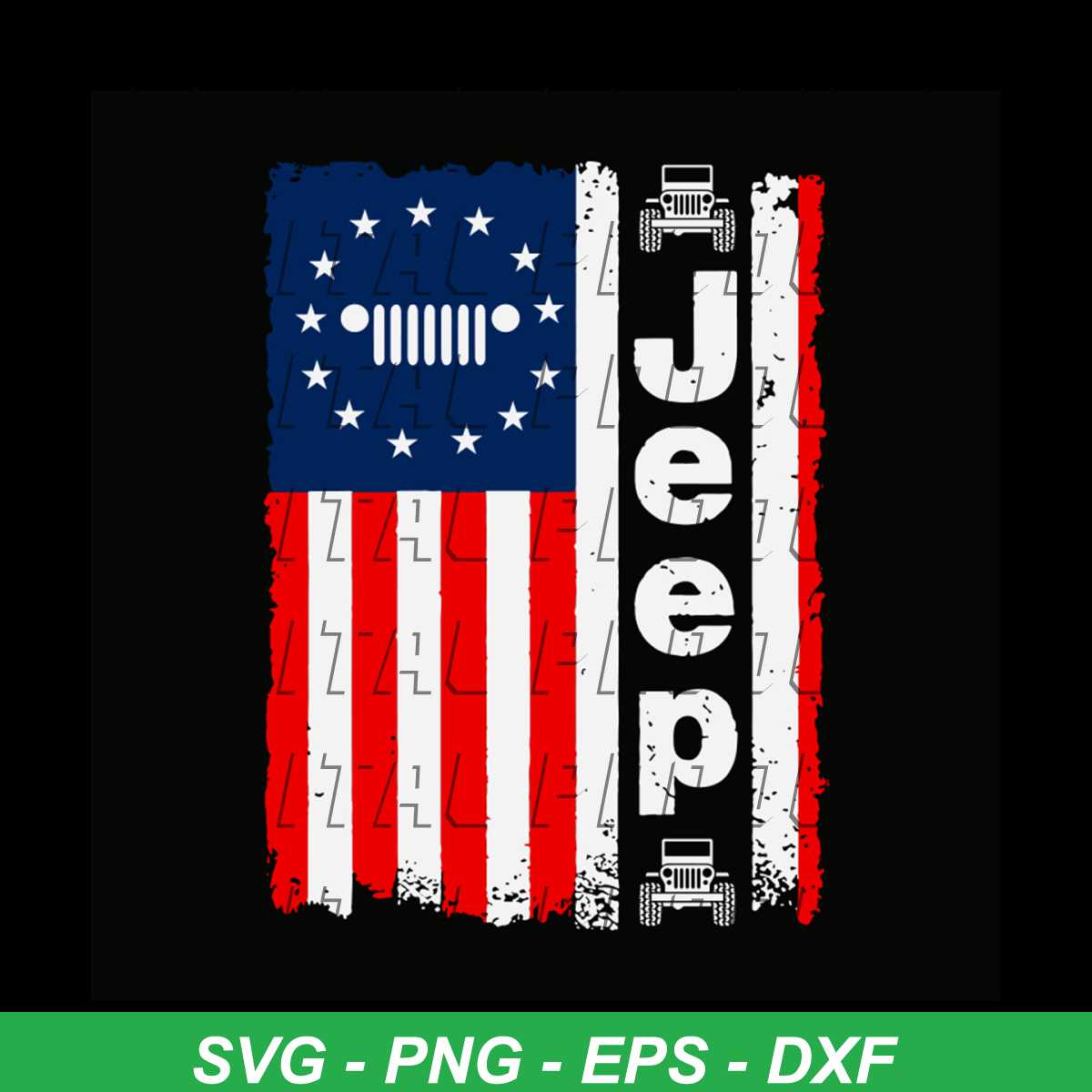 Jeep American Flag Svg, Vehicle Svg, Jeep 4th Of July Svg, A | Inspire ...