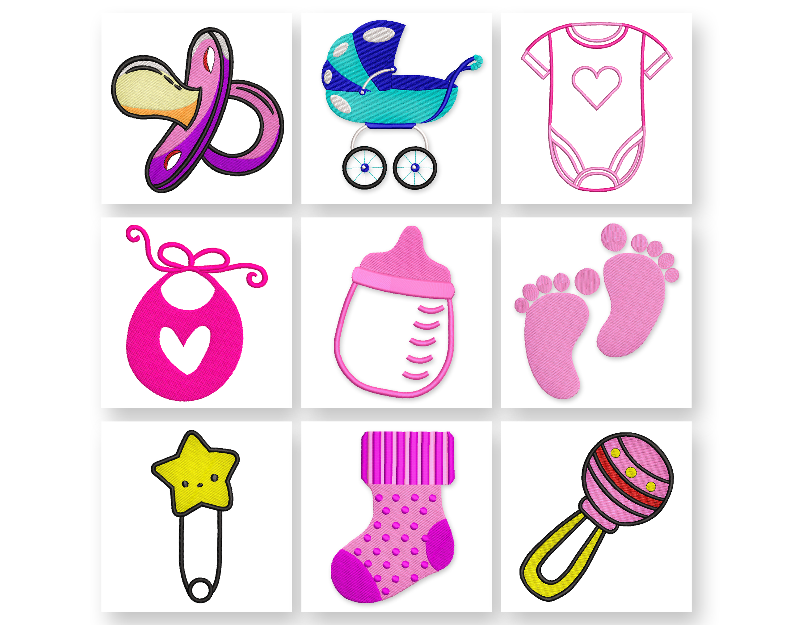 Baby Machine Embroidery Design . Kids embroidery Design | Inspire Uplift