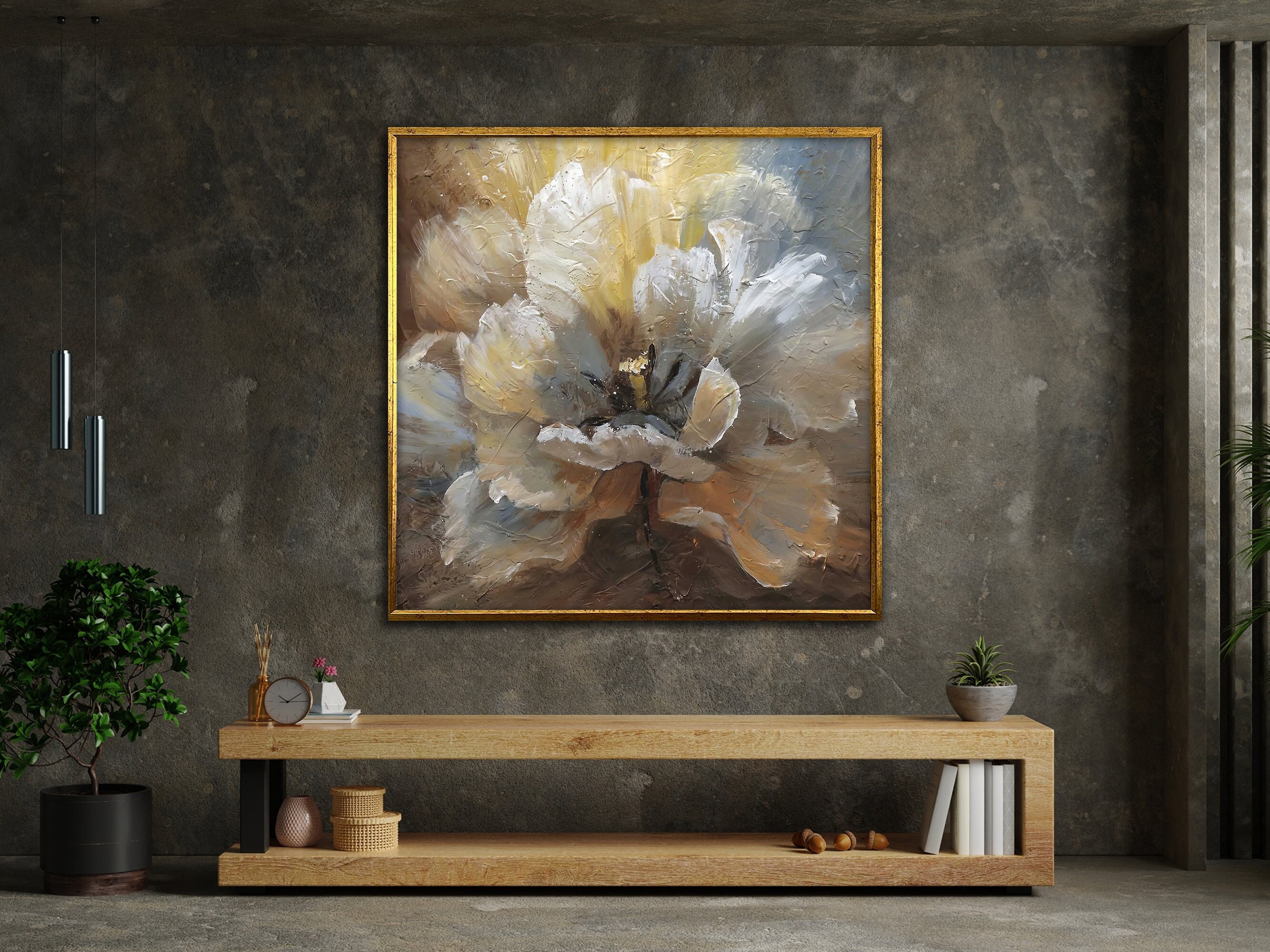 Flowers Canvas Art,Flower Canvas Painting, Flower Poster, Fl | Inspire ...
