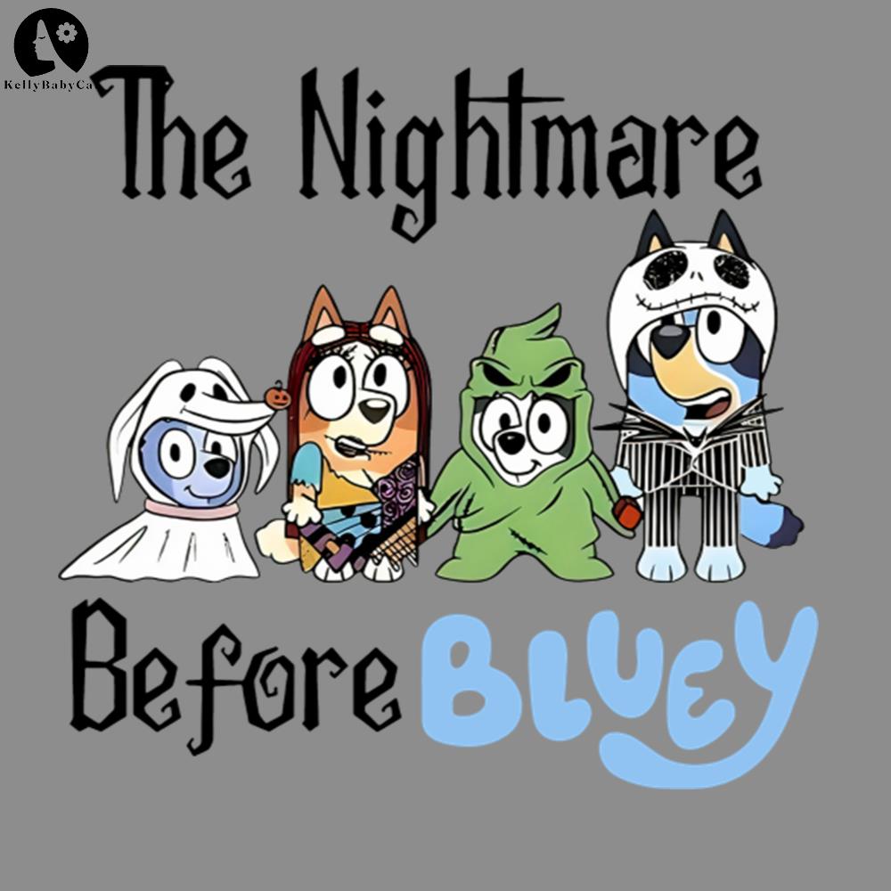 the nightmare before bluey funny bluey halloween Halloween P | Inspire ...