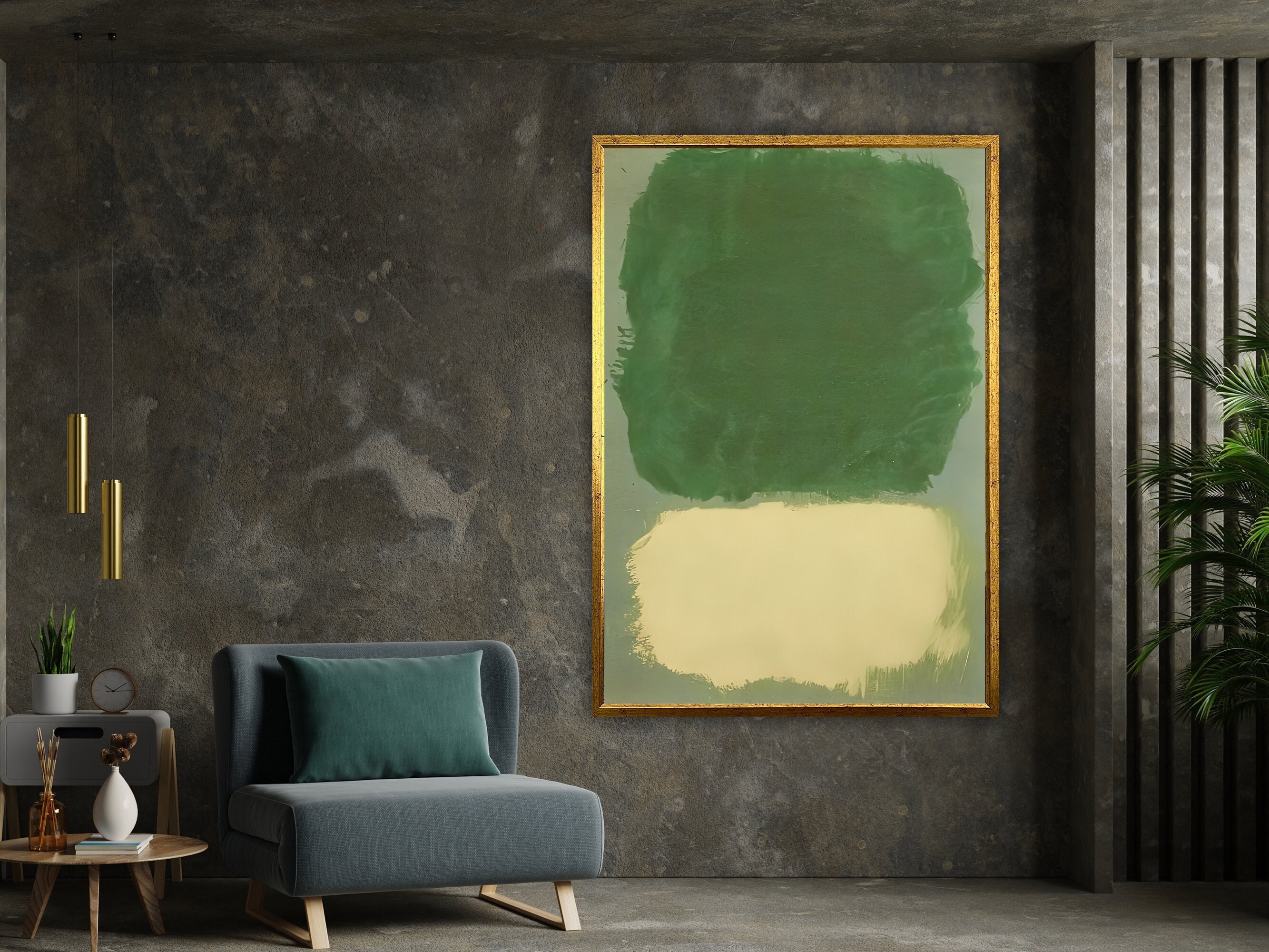 Mark Rothko Print, Green And Beige Minimalist Print, Rothko | Inspire ...