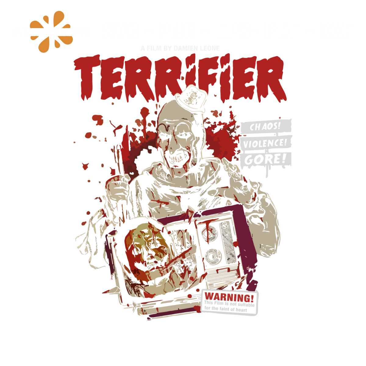 Vintage Halloween Horror Nights Terrifier SVG Cutting File | Inspire Uplift