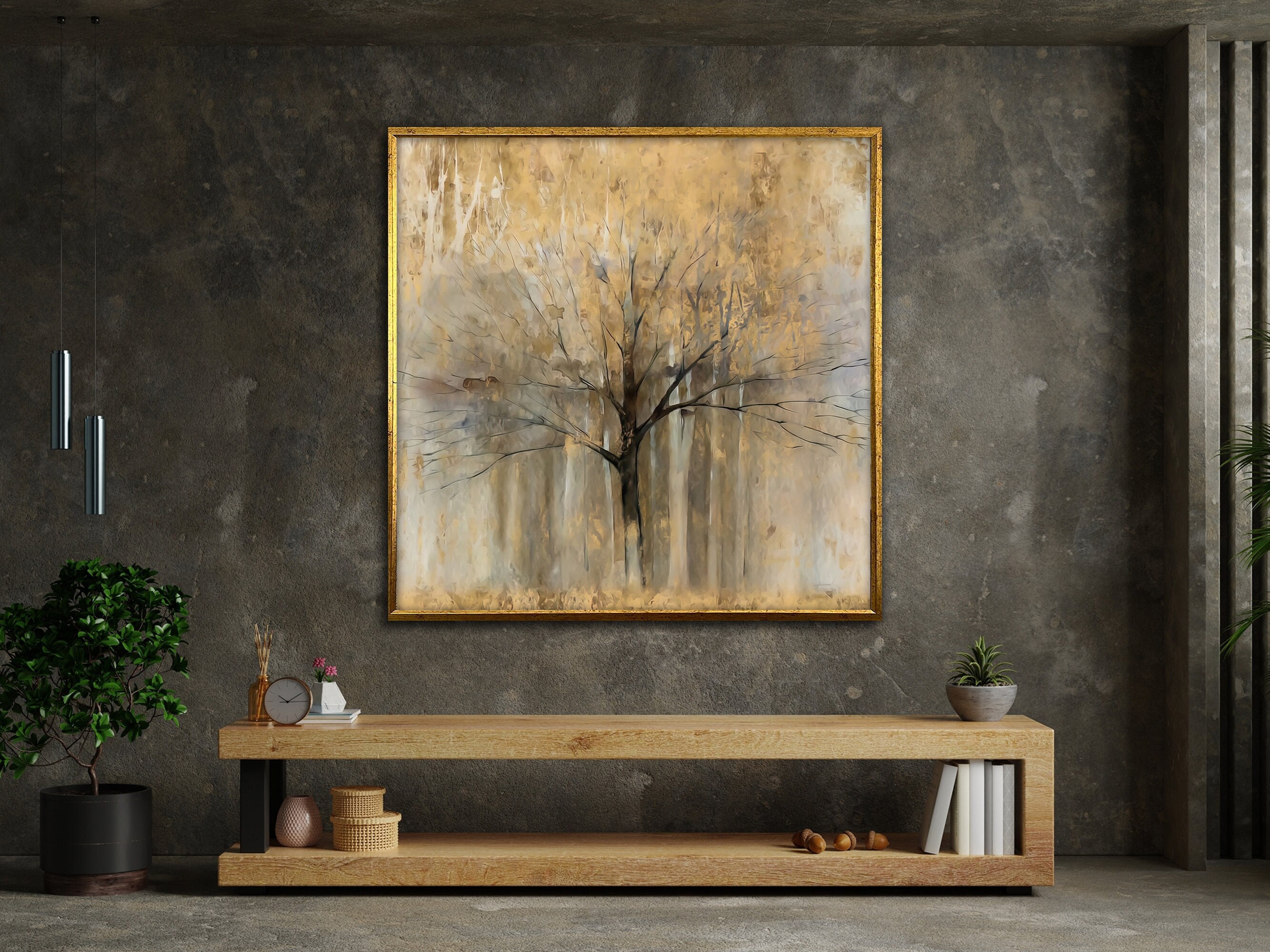 Autumn Tree Canvas, Tree Canvas Print, Tree Canvas Art, Autu - Inspire ...