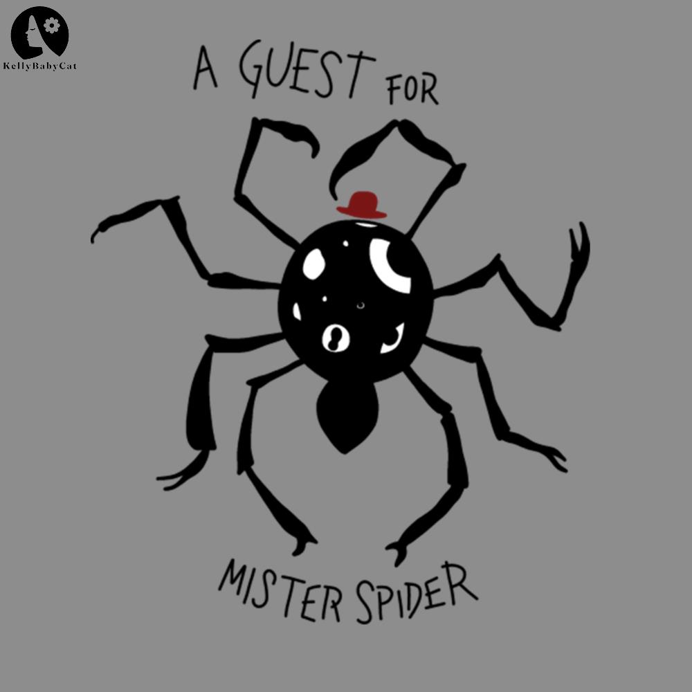 A Guest for Mr Spider Halloween PNG Download | Inspire Uplift