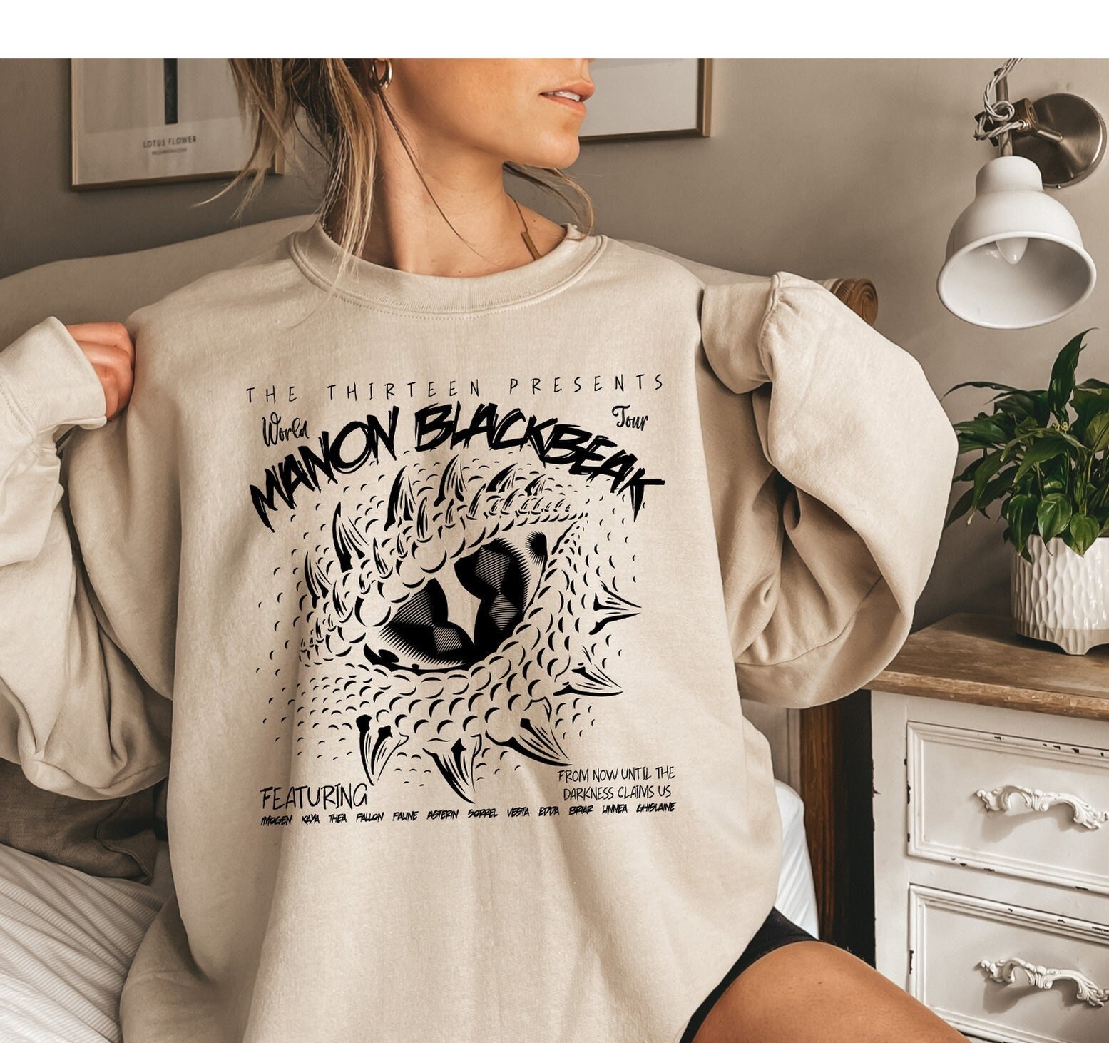 Manon Blackbeak, Throne of Glass Shirt, Sarah J Maas Merch, - Inspire ...