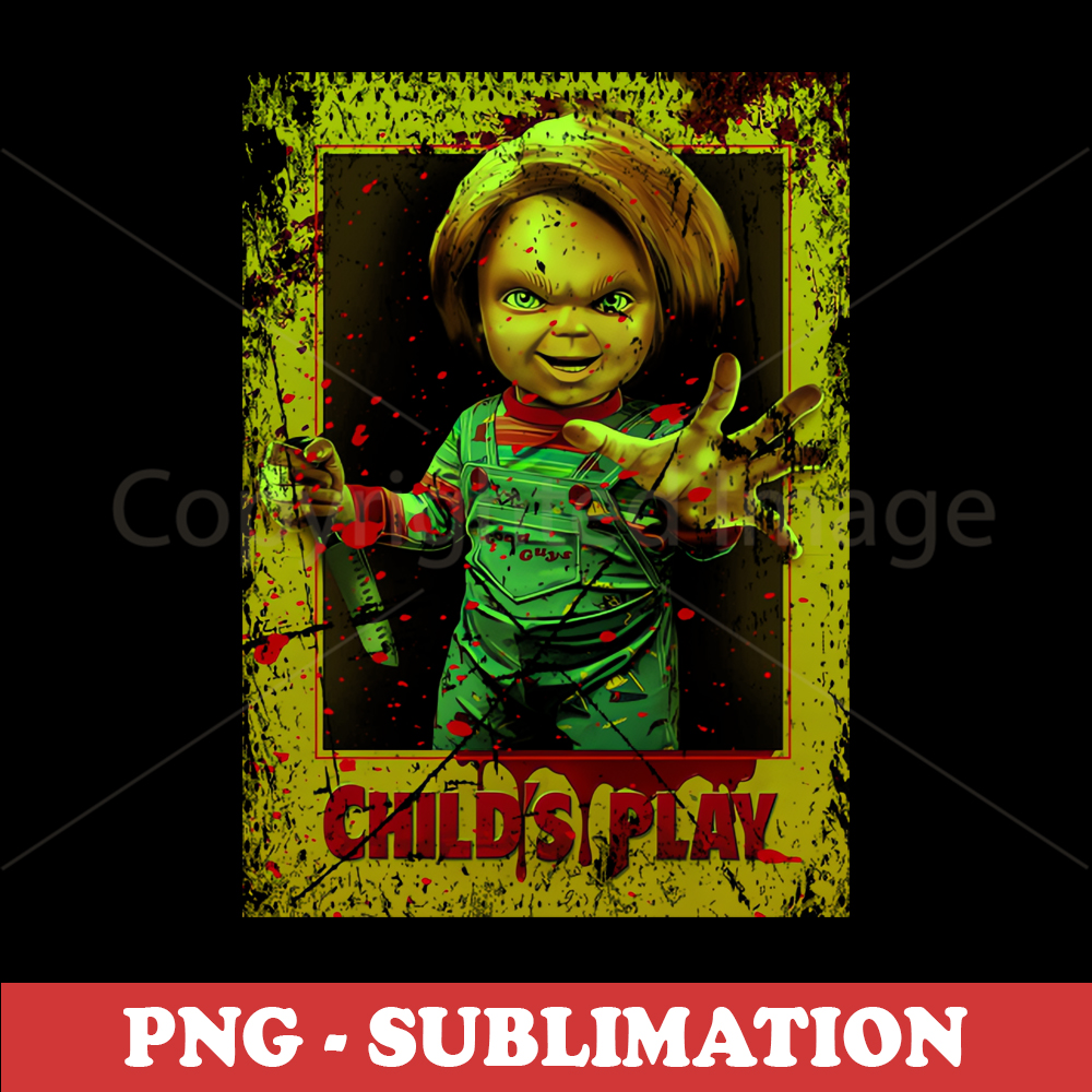 Childs Play PNG Digital Download - Classic Horror Legacy Shi - Inspire ...