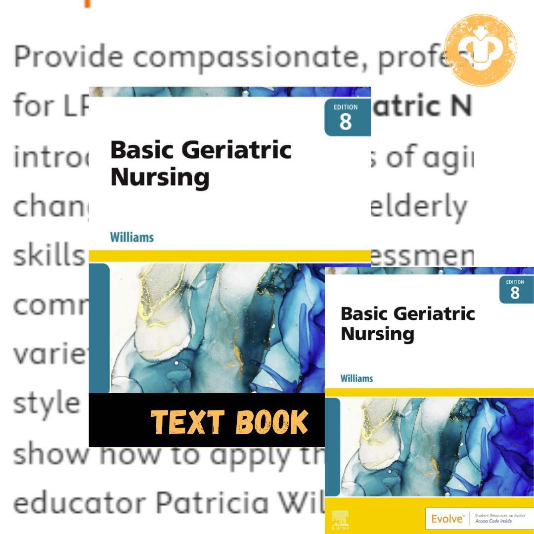 Latest Textbook Basic Geriatric Nursing 8th Edition by Willi | Inspire ...