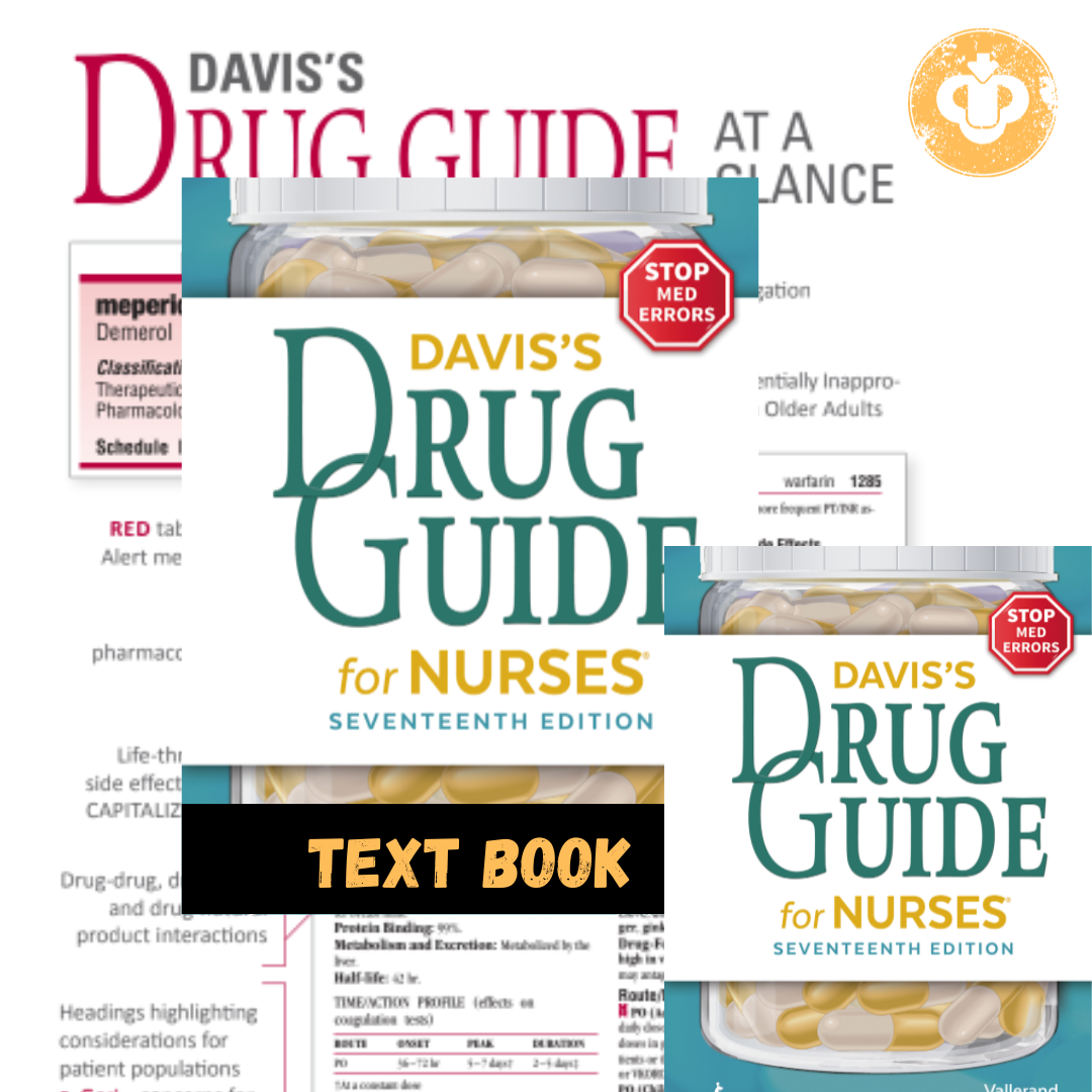 Latest Textbook Davis's Drug Guide for Nurses Seventeenth Ed - Inspire ...