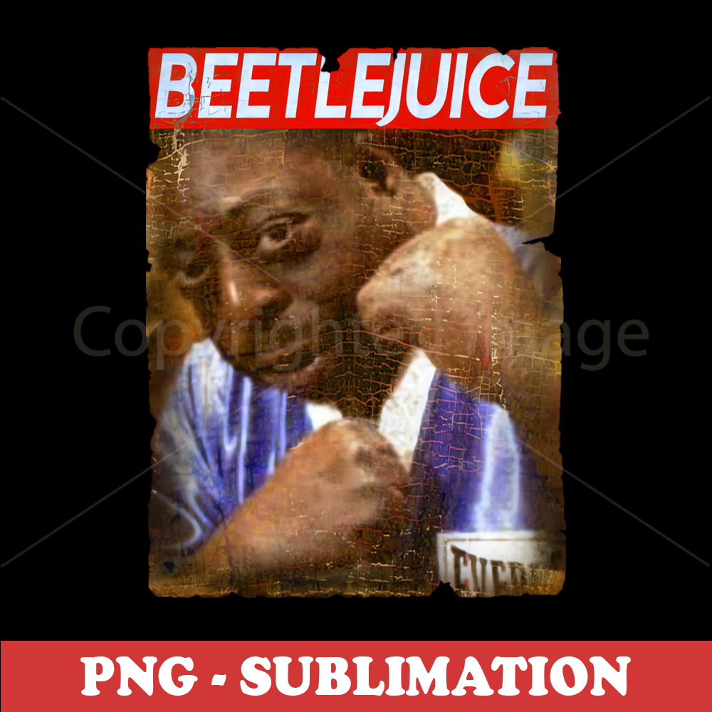 Beet Boxing - Beetlejuice PNG Digital Download - Vibrant Gra | Inspire Uplift