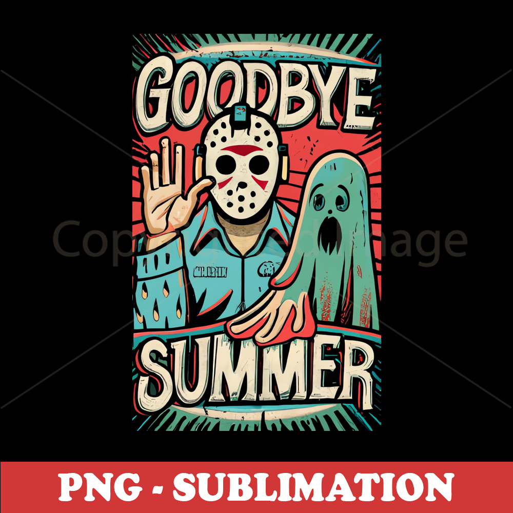 Jason Voorhees and Ghost - Goodbye Summer Hello School Subli | Inspire ...