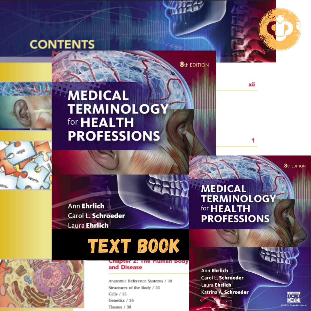 Latest Textbook Medical Terminology for Health Professions 8 | Inspire ...