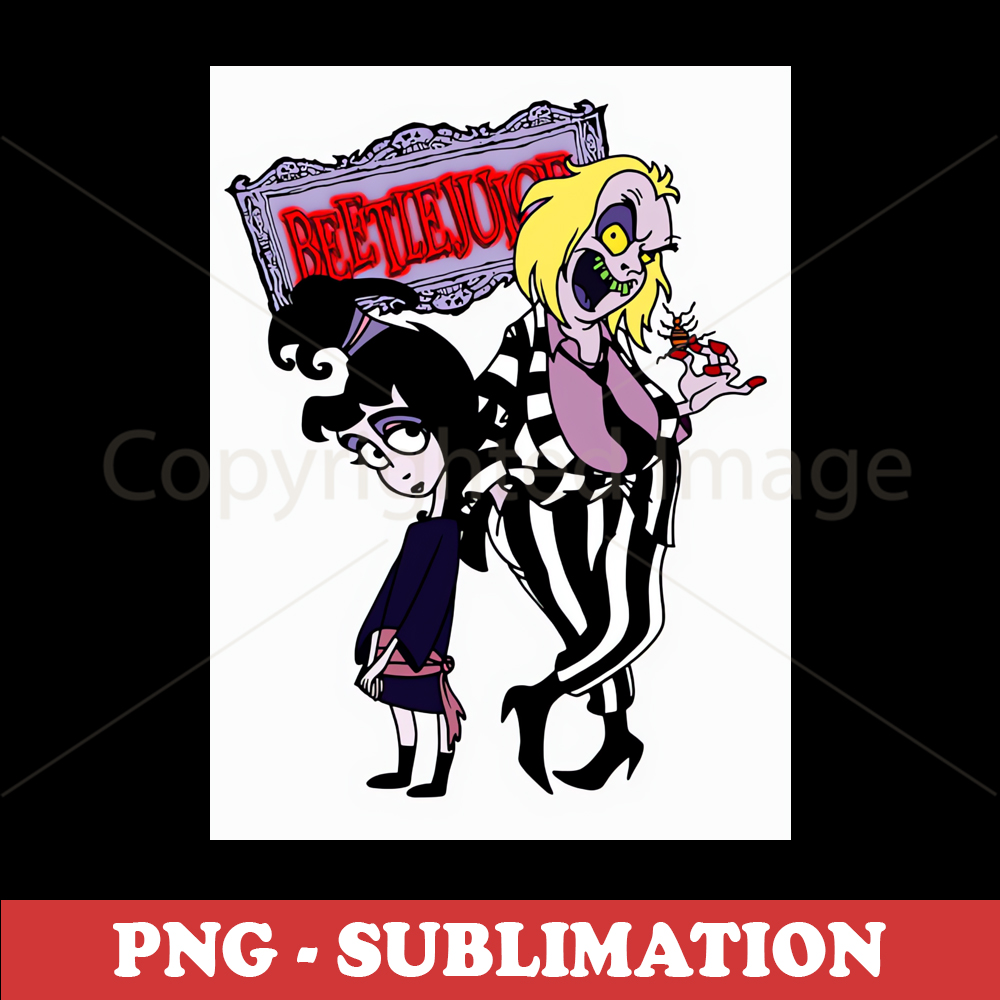 BeetleJuice Sublimation Design - Vibrant Insect Art - Instan | Inspire ...