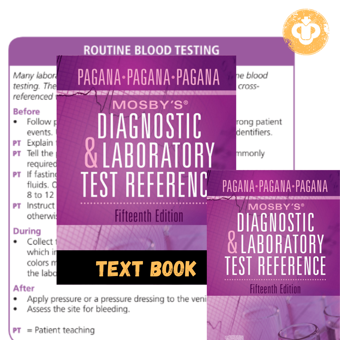 Latest Textbook Mosbys Diagnostic and Laboratory Test Refere | Inspire ...