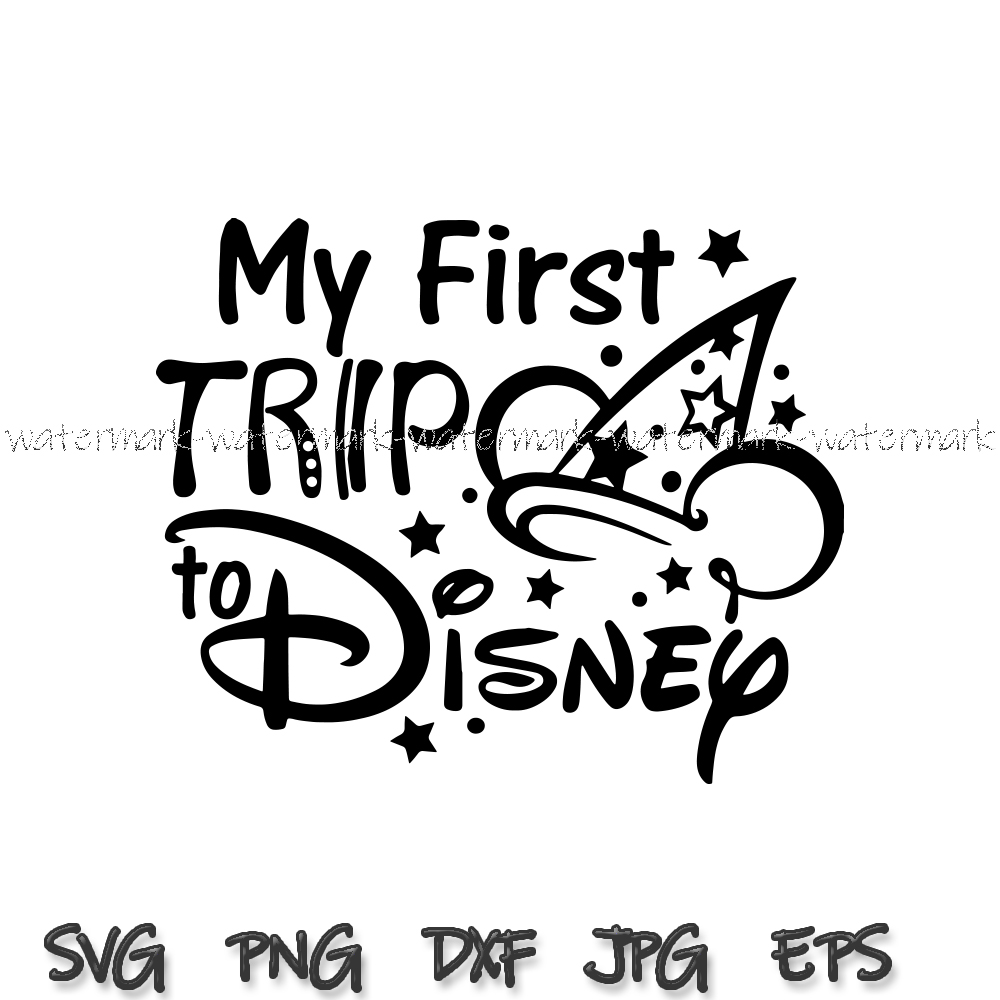 My First Trip to Disney Trip svg, Disney Trip 2023, Disney 2 | Inspire ...