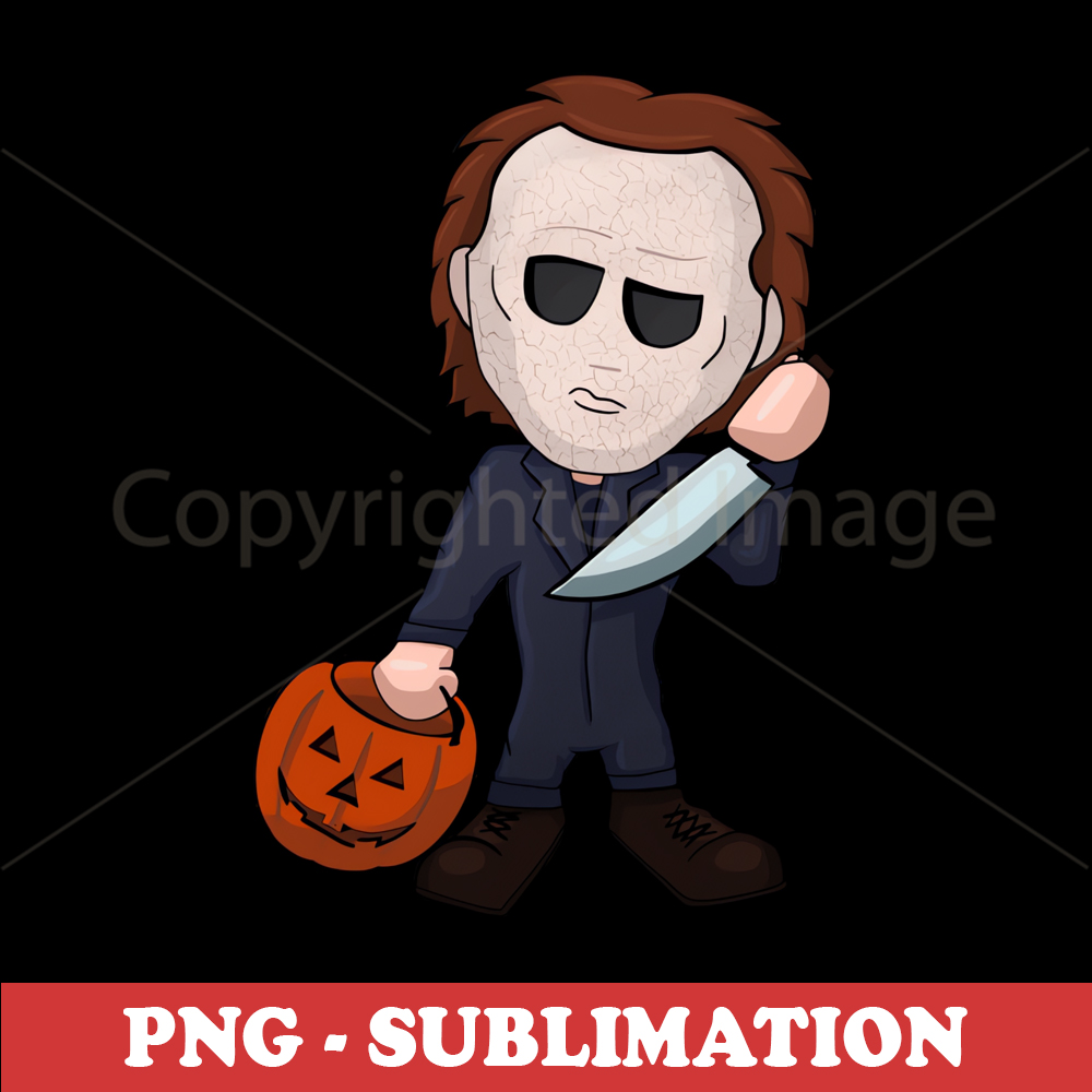 Michael Myers Halloween - Creepily Realistic PNG Sublimation | Inspire ...