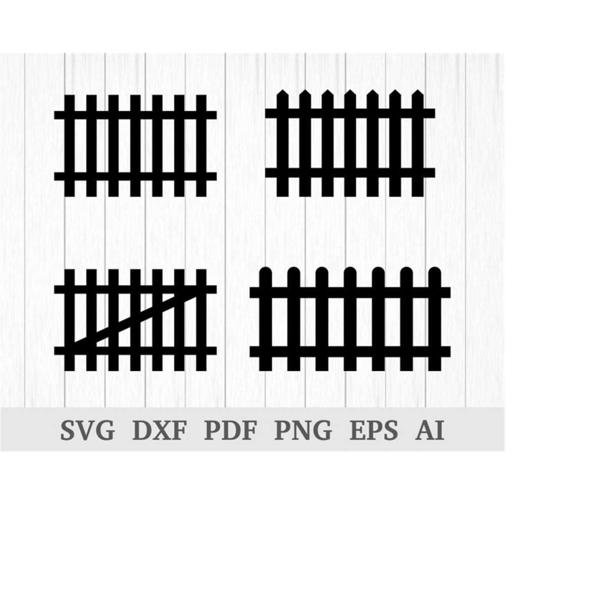 Fence SVG, Wood Fence SVG , Wood Picket Fence svg, Wooden Fe | Inspire ...