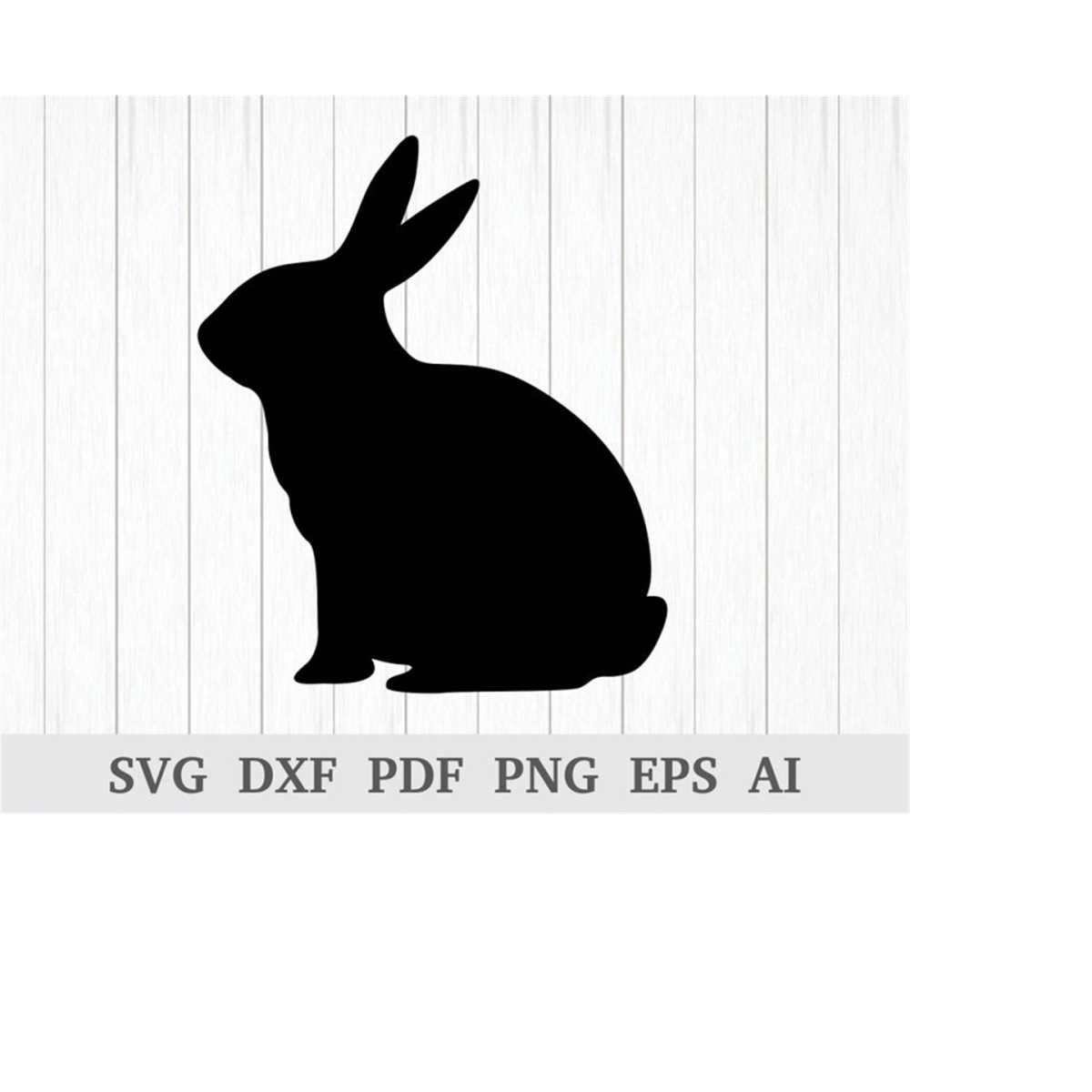 Rabbit svg, Rabbit png, Rabbit clipart, Rabbit Silhouette, B - Inspire ...