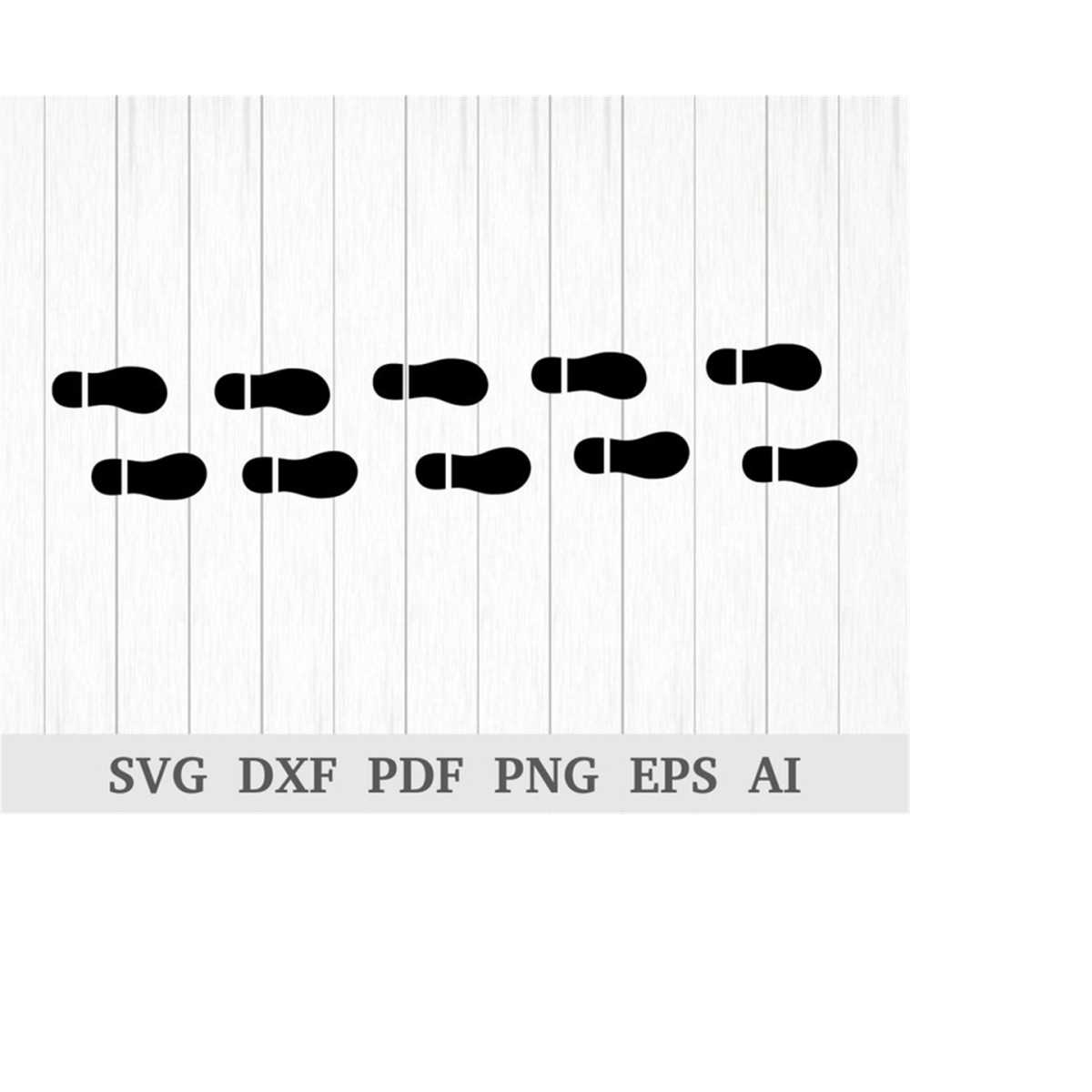 Footsteps SVG, Footprints SVG, Footprint Svg, Footsteps Clip - Inspire ...