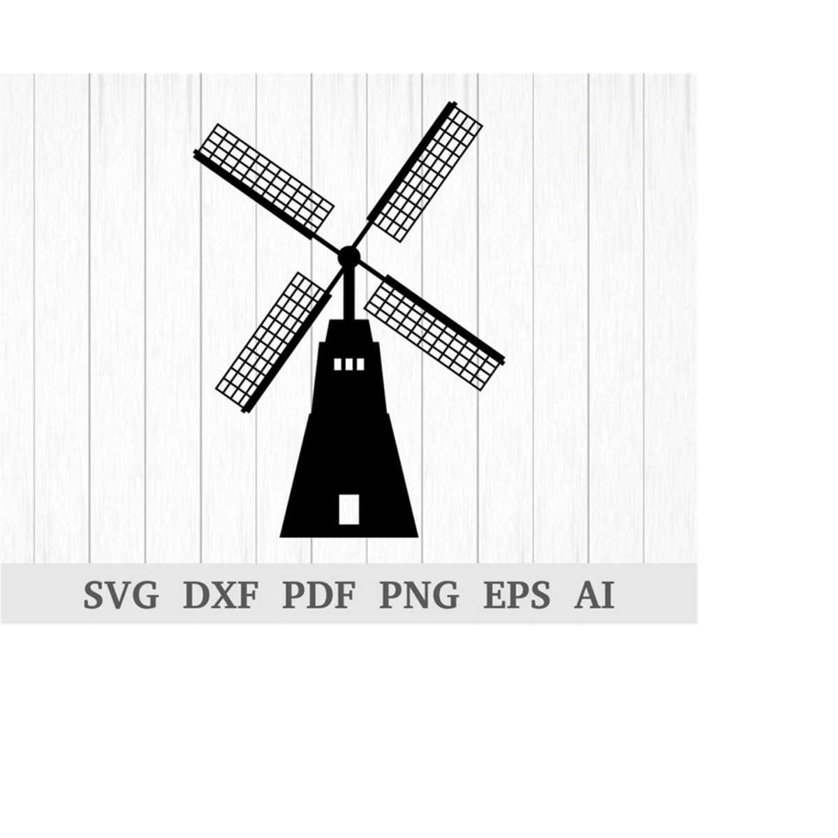 Windmill svg, Farmhouse Windmill svg, Farm Windmill svg, Win - Inspire ...