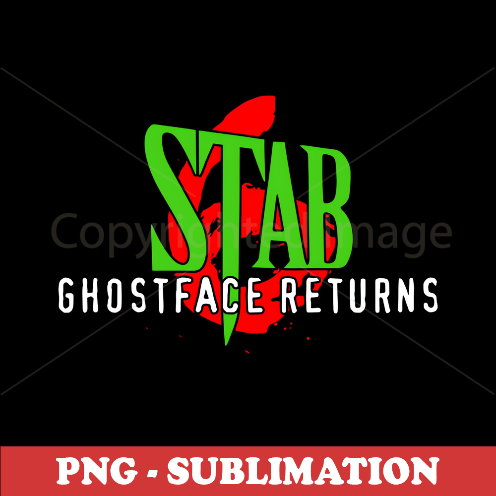 Ghostface Returns - PNG Digital Download - Bring the Chill w - Inspire ...