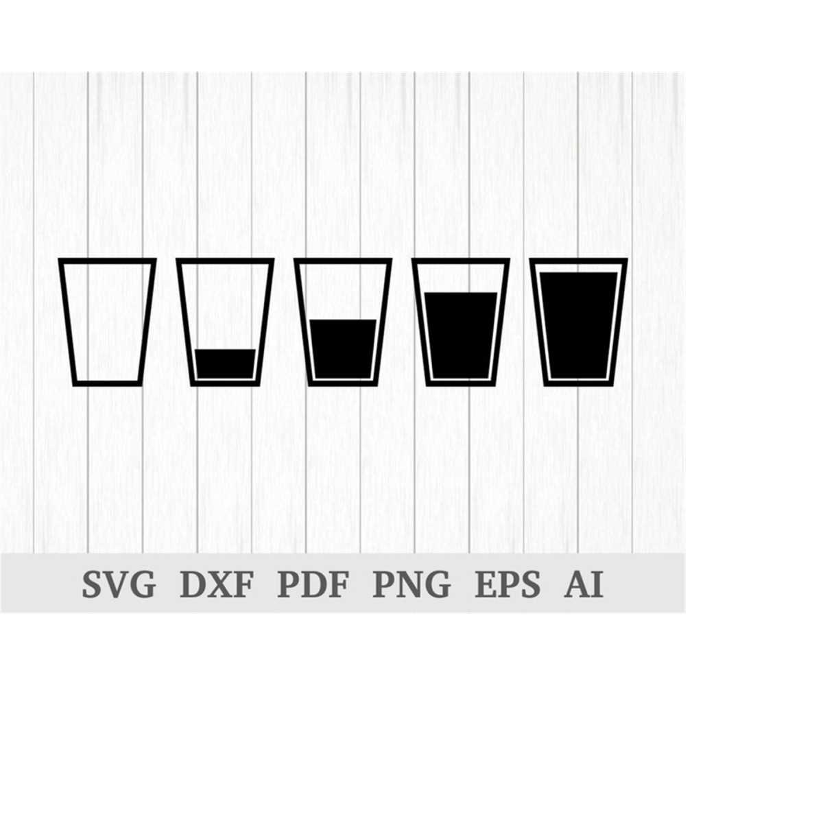 Glasses svg , Glass Svg, Tumbler svg, Glass Half Full Svg, G | Inspire ...