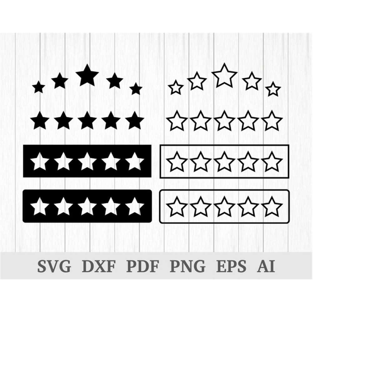 five star rating svg - Inspire Uplift