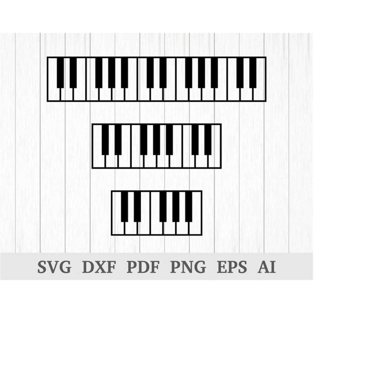 Piano Keys SVG, Piano SVG , Keyboard svg, Piano Keys vector, - Inspire ...